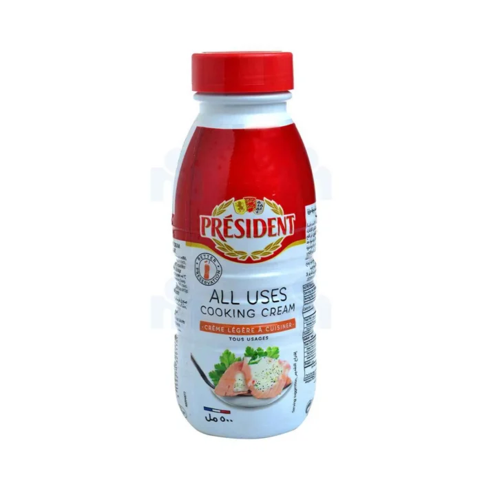 Crème de cuisson UHT entière 500ml – PRÉSIDENT – Goffa