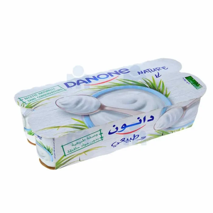 Yaourt brassé nature Velouté 8x110g – DANONE – Goffa