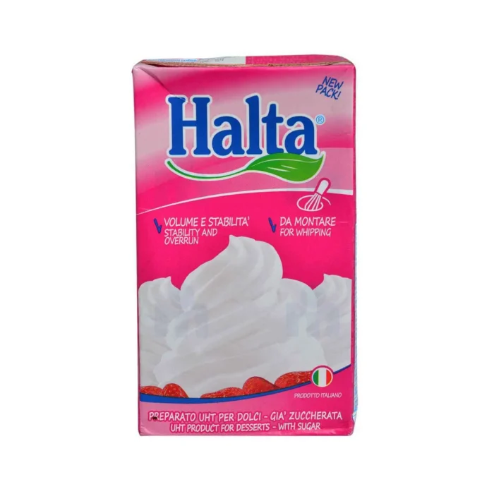 Crème pâtissière UHT liquide sucrée 1L – HALTA – Goffa