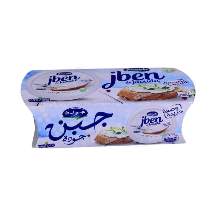 Fromage à tartiner Jben 2x160g – JAOUDA – Goffa