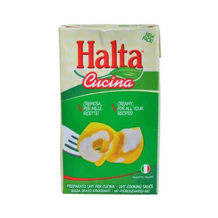Crème végétale cuisson UHT liquide 1L – HALTA – Goffa