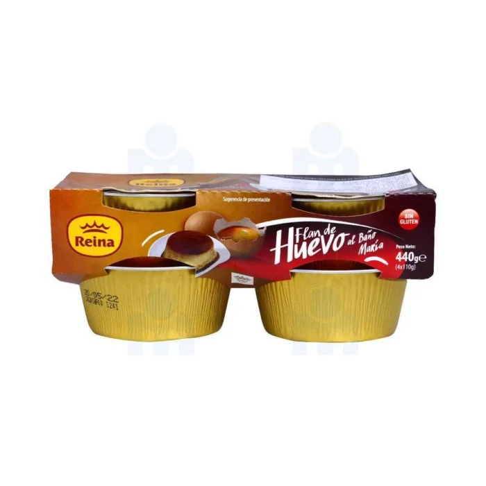Pudding aux œufs Al Baño Maria 4x110g – REINA – Goffa